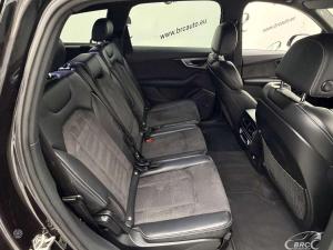 Black Audi Q7 2018 in Vilnius, with an engine capacity of 2.97 L and mileage of 193 thousand km for 22500 €, photo 12 on AUTOMOTO.COM.LV