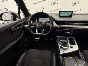 Black Audi Q7 2018 in Vilnius, with an engine capacity of 2.97 L and mileage of 193 thousand km for 22500 €, photo 18 on AUTOMOTO.COM.LV