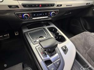 Black Audi Q7 2018 in Vilnius, with an engine capacity of 2.97 L and mileage of 193 thousand km for 22500 €, photo 30 on AUTOMOTO.COM.LV