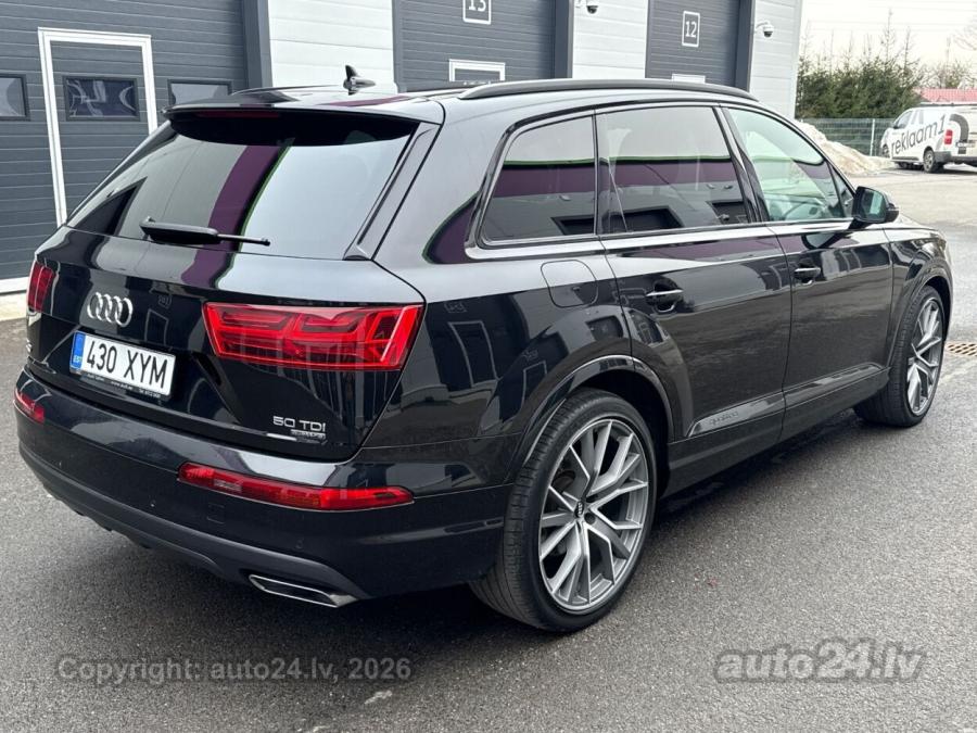 Melns Audi Q7 2018 Tallina, ar dzinēja tilpumu 3.00 L un nobraukumu 172 tūkst. km par 34999 €, foto 3 vietnē AUTOMOTO.COM.LV
