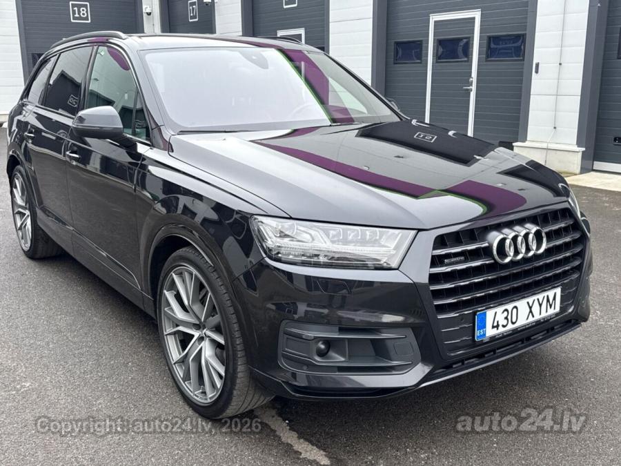 Melns Audi Q7 2018 Tallina, ar dzinēja tilpumu 3.00 L un nobraukumu 172 tūkst. km par 34999 €, foto 4 vietnē AUTOMOTO.COM.LV