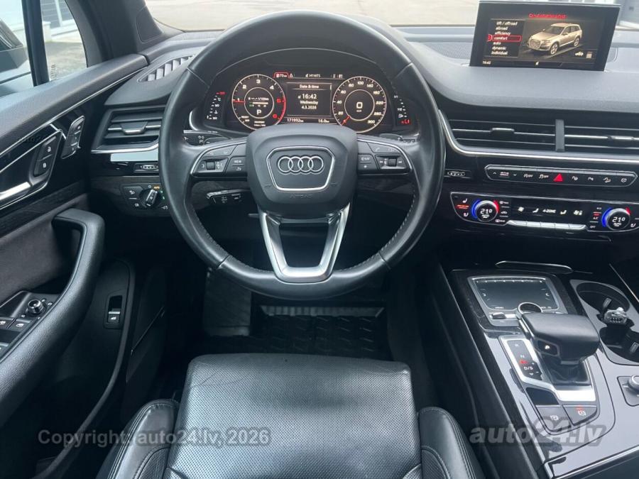Melns Audi Q7 2018 Tallina, ar dzinēja tilpumu 3.00 L un nobraukumu 172 tūkst. km par 34999 €, foto 16 vietnē AUTOMOTO.COM.LV