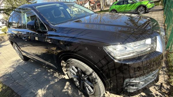 Melns Audi Q7 2018 Klaipėda, ar dzinēja tilpumu 3.00 L un nobraukumu 227 tūkst. km par 23290 €, foto 1 vietnē AUTOMOTO.COM.LV