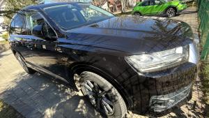 Melns Audi Q7 2018 Klaipėda, ar dzinēja tilpumu 3.00 L un nobraukumu 227 tūkst. km par 23290 €, foto 1 vietnē AUTOMOTO.COM.LV