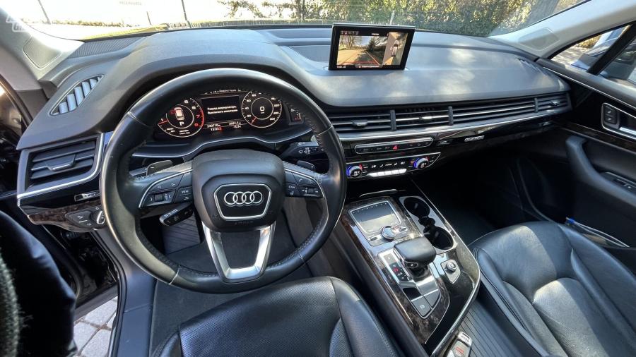Melns Audi Q7 2018 Klaipėda, ar dzinēja tilpumu 3.00 L un nobraukumu 227 tūkst. km par 23290 €, foto 31 vietnē AUTOMOTO.COM.LV