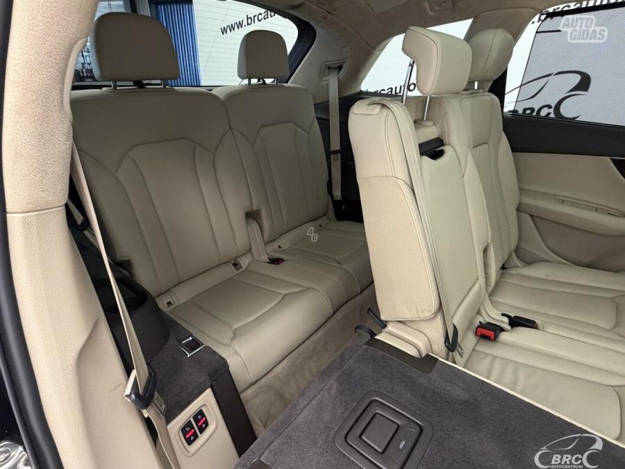 Melns Audi Q7 2018 Avižieniai, ar dzinēja tilpumu 3.00 L un nobraukumu 140 tūkst. km par 24900 €, foto 15 vietnē AUTOMOTO.COM.LV