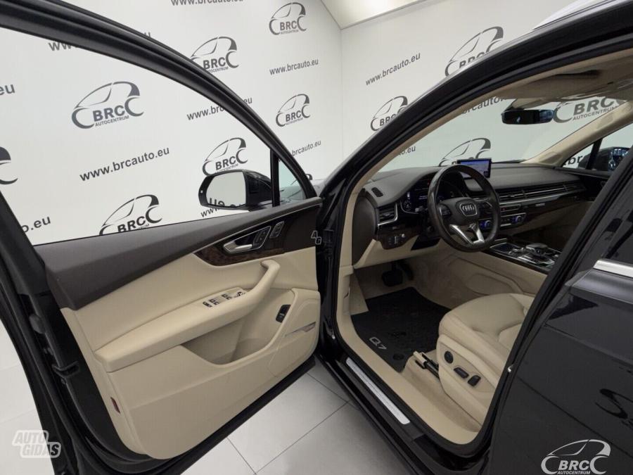 Melns Audi Q7 2018 Avižieniai, ar dzinēja tilpumu 3.00 L un nobraukumu 140 tūkst. km par 24900 €, foto 23 vietnē AUTOMOTO.COM.LV