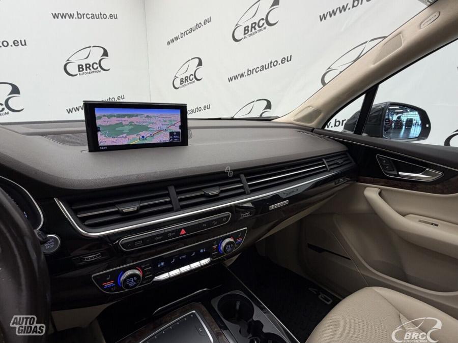 Melns Audi Q7 2018 Avižieniai, ar dzinēja tilpumu 3.00 L un nobraukumu 140 tūkst. km par 24900 €, foto 32 vietnē AUTOMOTO.COM.LV