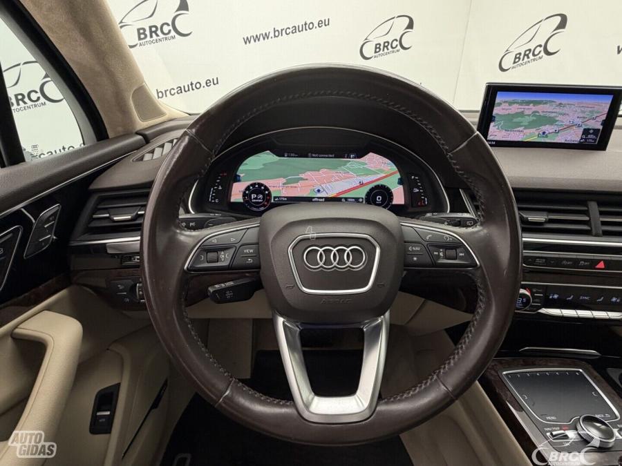 Melns Audi Q7 2018 Avižieniai, ar dzinēja tilpumu 3.00 L un nobraukumu 140 tūkst. km par 24900 €, foto 34 vietnē AUTOMOTO.COM.LV
