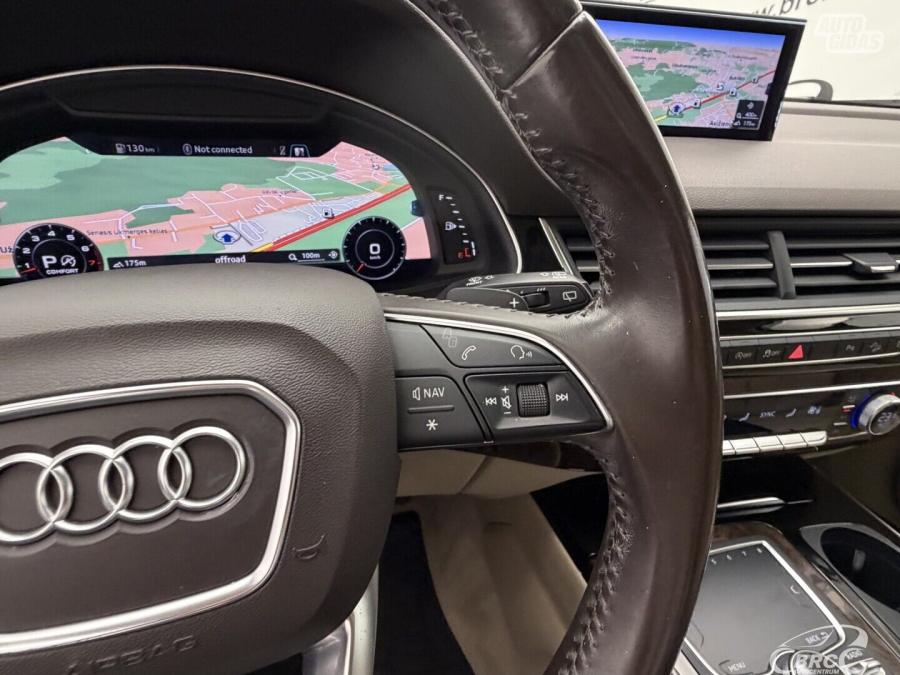 Melns Audi Q7 2018 Avižieniai, ar dzinēja tilpumu 3.00 L un nobraukumu 140 tūkst. km par 24900 €, foto 35 vietnē AUTOMOTO.COM.LV