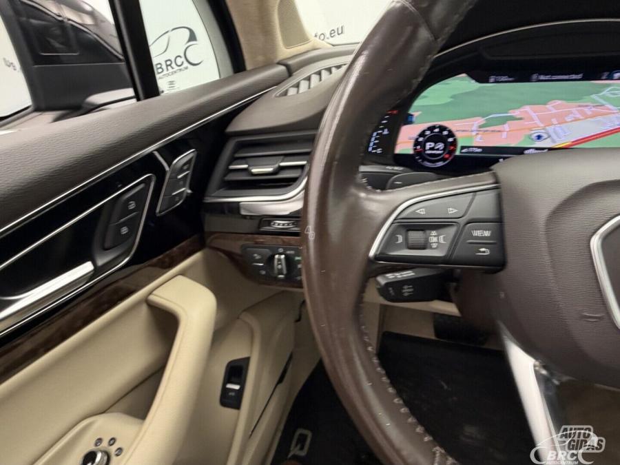 Melns Audi Q7 2018 Avižieniai, ar dzinēja tilpumu 3.00 L un nobraukumu 140 tūkst. km par 24900 €, foto 36 vietnē AUTOMOTO.COM.LV