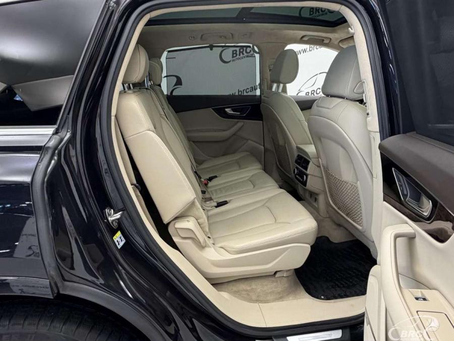Melns Audi Q7 2018 Viļņa, ar dzinēja tilpumu 3.00 L un nobraukumu 140 tūkst. km par 23500 €, foto 12 vietnē AUTOMOTO.COM.LV