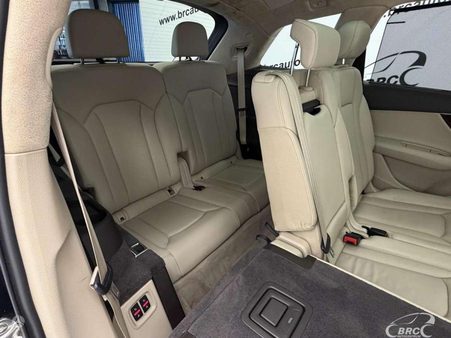 Melns Audi Q7 2018 Viļņa, ar dzinēja tilpumu 3.00 L un nobraukumu 140 tūkst. km par 23500 €, foto 16 vietnē AUTOMOTO.COM.LV