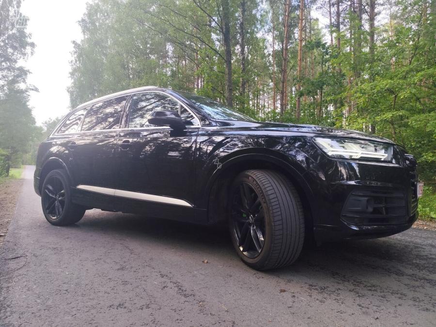 Black Audi Q7 2018 in Varena, with an engine capacity of 3.00 L and mileage of 260 thousand km for 19000 €, photo 6 on AUTOMOTO.COM.LV