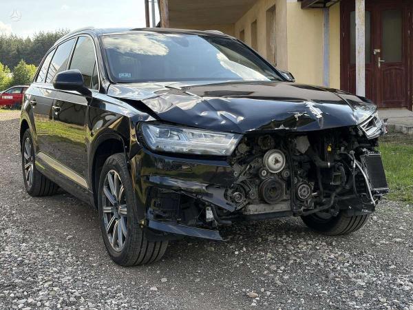 Melns Audi Q7 2018 Ukmergė, ar dzinēja tilpumu 3.00 L un nobraukumu 133 tūkst. km par 8300 €, foto 2 vietnē AUTOMOTO.COM.LV
