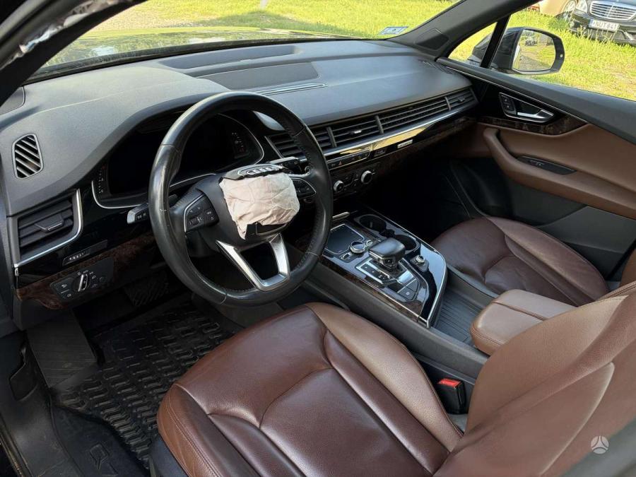 Melns Audi Q7 2018 Ukmergė, ar dzinēja tilpumu 3.00 L un nobraukumu 133 tūkst. km par 8300 €, foto 11 vietnē AUTOMOTO.COM.LV