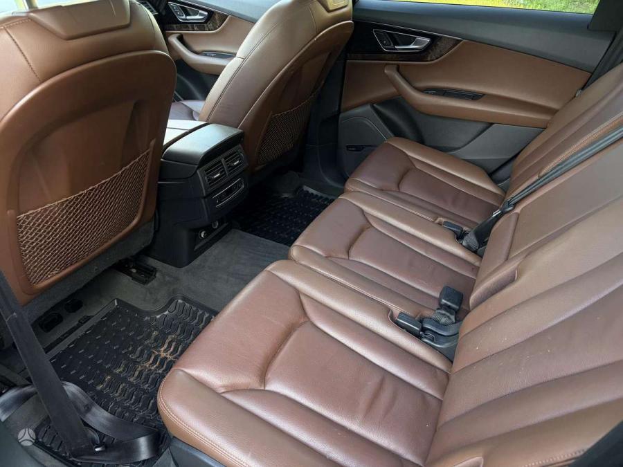 Melns Audi Q7 2018 Ukmergė, ar dzinēja tilpumu 3.00 L un nobraukumu 133 tūkst. km par 8300 €, foto 22 vietnē AUTOMOTO.COM.LV