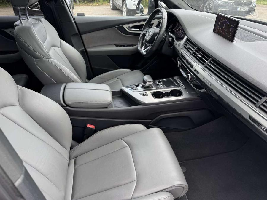 Melns Audi Q7 2018 Panevēža, ar dzinēja tilpumu 2.97 L un nobraukumu 188 tūkst. km par 27400 €, foto 14 vietnē AUTOMOTO.COM.LV
