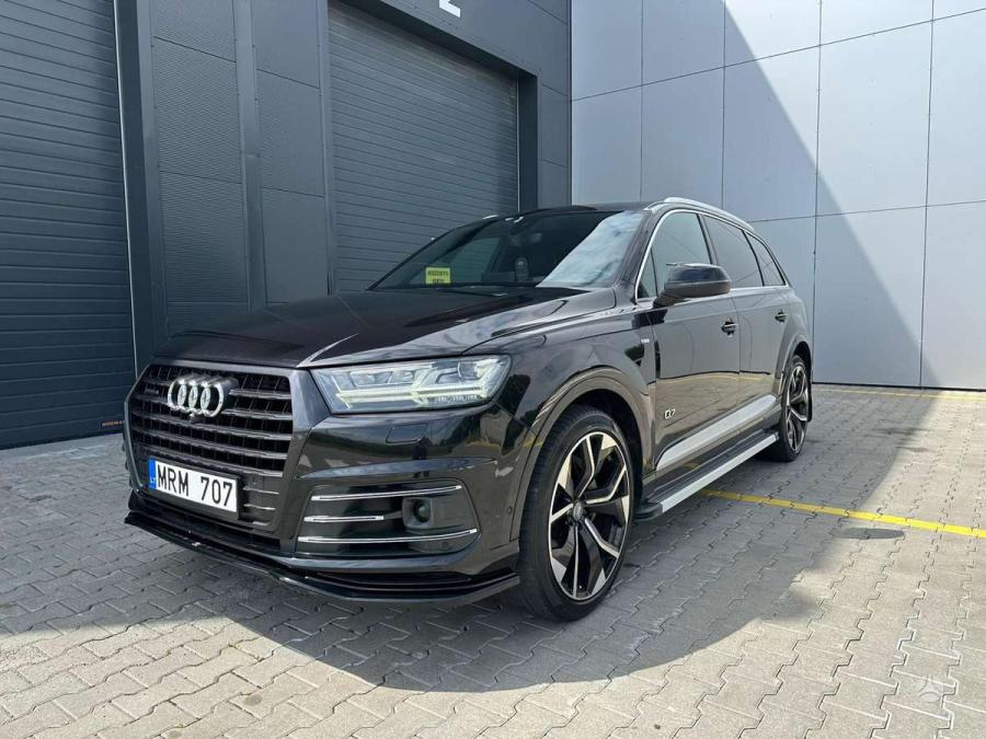 Melns Audi Q7 2018 Klaipėda, ar dzinēja tilpumu 3.00 L un nobraukumu 125 tūkst. km par 26800 €, foto 25 vietnē AUTOMOTO.COM.LV