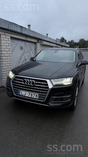 Melns Audi Q7 2018 Rīga, ar dzinēja tilpumu 3.00 L un nobraukumu 124 tūkst. km par 23000 €, foto  vietnē AUTOMOTO.COM.LV