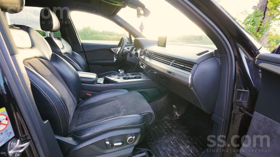 Melns Audi Q7 2018 Cēsis, ar dzinēja tilpumu 4.00 L un nobraukumu 320 tūkst. km par 34690 €, foto 9 vietnē AUTOMOTO.COM.LV