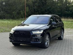Black Audi Q7 2018 in Vilnius, with an engine capacity of 3.00 L and mileage of 240 thousand km for 22900 €, photo  on AUTOMOTO.COM.LV