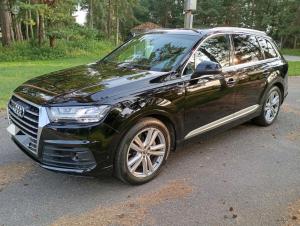 Melns Audi Q7 2018 Kauņa, ar dzinēja tilpumu 3.00 L un nobraukumu 265 tūkst. km par 25900 €, foto 3 vietnē AUTOMOTO.COM.LV