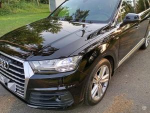 Melns Audi Q7 2018 Kauņa, ar dzinēja tilpumu 3.00 L un nobraukumu 265 tūkst. km par 25900 €, foto 5 vietnē AUTOMOTO.COM.LV