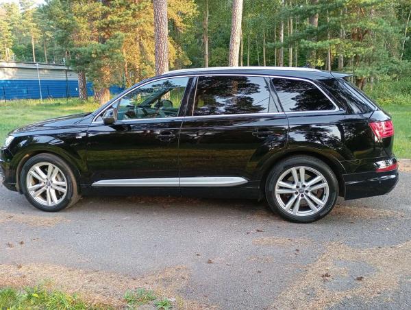 Melns Audi Q7 2018 Kauņa, ar dzinēja tilpumu 3.00 L un nobraukumu 265 tūkst. km par 25900 €, foto 5 vietnē AUTOMOTO.COM.LV