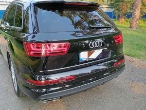 Melns Audi Q7 2018 Kauņa, ar dzinēja tilpumu 3.00 L un nobraukumu 265 tūkst. km par 25900 €, foto 9 vietnē AUTOMOTO.COM.LV