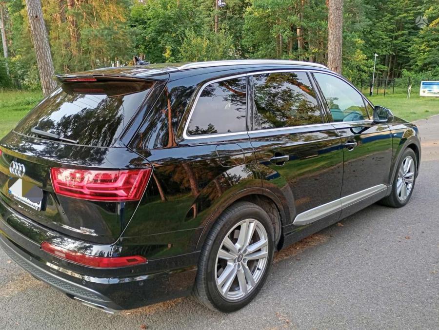 Melns Audi Q7 2018 Kauņa, ar dzinēja tilpumu 3.00 L un nobraukumu 265 tūkst. km par 25900 €, foto 11 vietnē AUTOMOTO.COM.LV
