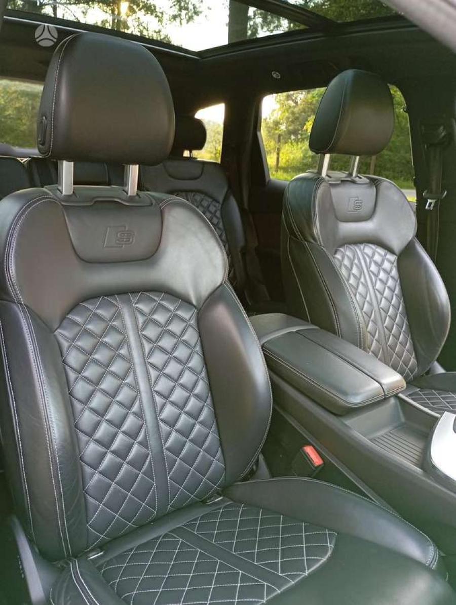 Melns Audi Q7 2018 Kauņa, ar dzinēja tilpumu 3.00 L un nobraukumu 265 tūkst. km par 25900 €, foto 25 vietnē AUTOMOTO.COM.LV