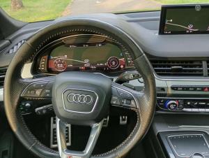 Melns Audi Q7 2018 Kauņa, ar dzinēja tilpumu 3.00 L un nobraukumu 265 tūkst. km par 25900 €, foto 37 vietnē AUTOMOTO.COM.LV