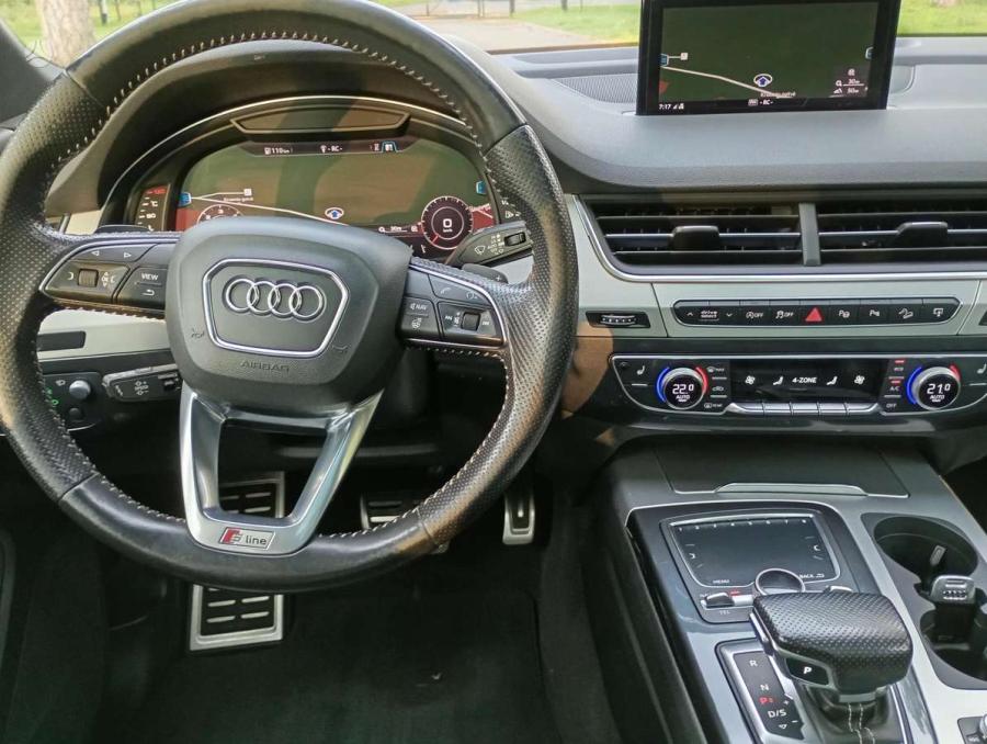 Melns Audi Q7 2018 Kauņa, ar dzinēja tilpumu 3.00 L un nobraukumu 265 tūkst. km par 25900 €, foto 38 vietnē AUTOMOTO.COM.LV