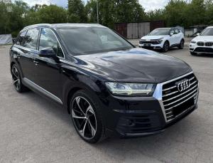 Melns Audi Q7 2018 Panevēža, ar dzinēja tilpumu 2.97 L un nobraukumu 188 tūkst. km par 27400 €, foto 3 vietnē AUTOMOTO.COM.LV