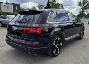 Melns Audi Q7 2018 Panevēža, ar dzinēja tilpumu 2.97 L un nobraukumu 188 tūkst. km par 27400 €, foto 5 vietnē AUTOMOTO.COM.LV