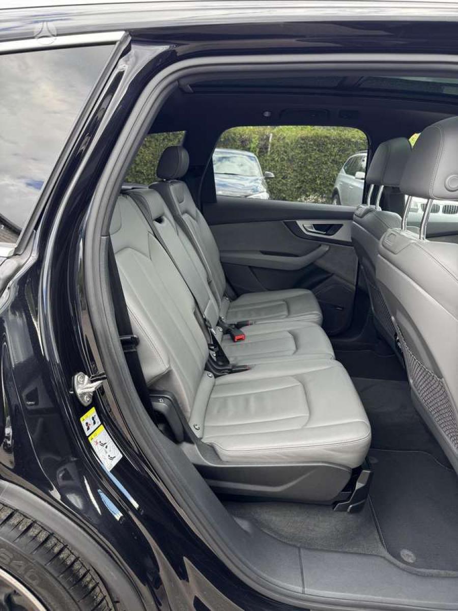 Melns Audi Q7 2018 Panevēža, ar dzinēja tilpumu 2.97 L un nobraukumu 188 tūkst. km par 27400 €, foto 16 vietnē AUTOMOTO.COM.LV