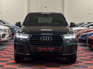 Black Audi Q7 2018 in Vilnius, with an engine capacity of 1.98 L and mileage of 146 thousand km for 20790 €, photo 3 on AUTOMOTO.COM.LV