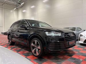 Black Audi Q7 2018 in Vilnius, with an engine capacity of 1.98 L and mileage of 146 thousand km for 20790 €, photo 4 on AUTOMOTO.COM.LV