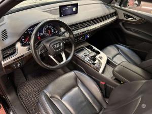 Black Audi Q7 2018 in Vilnius, with an engine capacity of 1.98 L and mileage of 146 thousand km for 20790 €, photo 12 on AUTOMOTO.COM.LV
