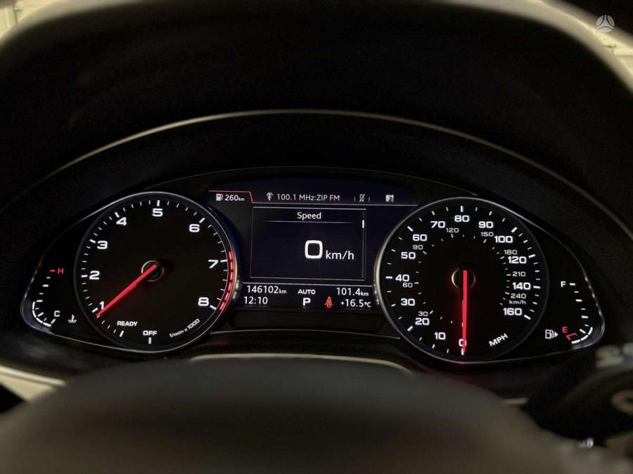 Black Audi Q7 2018 in Vilnius, with an engine capacity of 1.98 L and mileage of 146 thousand km for 20790 €, photo 22 on AUTOMOTO.COM.LV