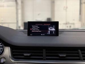 Black Audi Q7 2018 in Vilnius, with an engine capacity of 1.98 L and mileage of 146 thousand km for 20790 €, photo 28 on AUTOMOTO.COM.LV