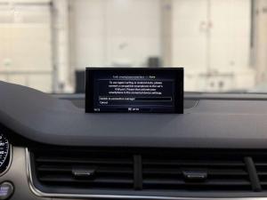 Black Audi Q7 2018 in Vilnius, with an engine capacity of 1.98 L and mileage of 146 thousand km for 20790 €, photo 29 on AUTOMOTO.COM.LV
