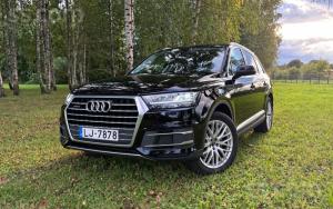 Черный Ауди Ку 7 2018 в Рига, объемом двигателя 3.00 л и пробегом 124 тыс. км за 26500 €, фото 4 на AUTOMOTO.COM.LV