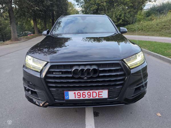 Audi Q7 2018 Kauņa vietnē Melns Audi Q7 2018 Kauņa, ar dzinēja tilpumu 3.00 L un nobraukumu 121 tūkst. km par 25800 €, foto 4 vietnē AUTOMOTO.COM.LV