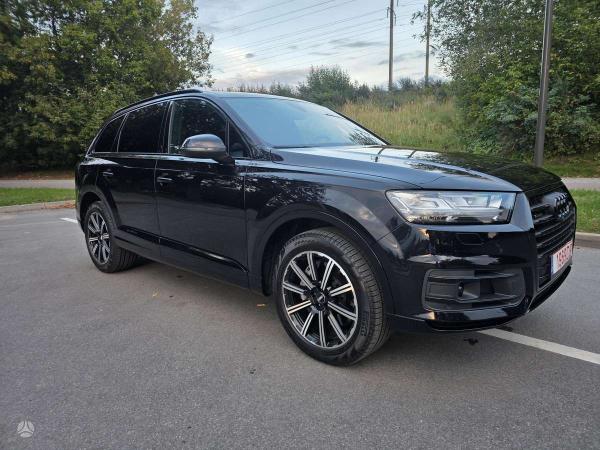 Audi Q7 2018 Kauņa vietnē Melns Audi Q7 2018 Kauņa, ar dzinēja tilpumu 3.00 L un nobraukumu 121 tūkst. km par 25800 €, foto 6 vietnē AUTOMOTO.COM.LV