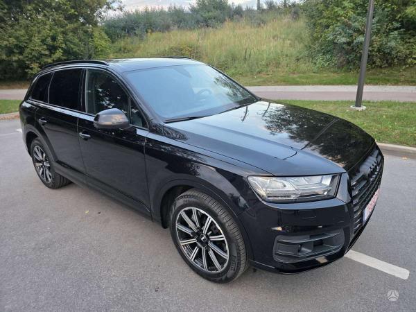 Audi Q7 2018 Kauņa vietnē Melns Audi Q7 2018 Kauņa, ar dzinēja tilpumu 3.00 L un nobraukumu 121 tūkst. km par 25800 €, foto 7 vietnē AUTOMOTO.COM.LV