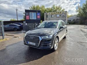 Черный Ауди Ку 7 2018 в Рига, объемом двигателя 3.00 л и пробегом 260 тыс. км за 20490 €, фото  на AUTOMOTO.COM.LV