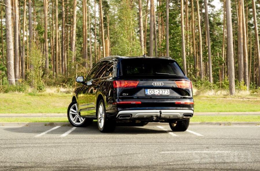 Melns Audi Q7 2018 Rīga, ar dzinēja tilpumu 3.00 L un nobraukumu 260 tūkst. km par 20490 €, foto 9 vietnē AUTOMOTO.COM.LV