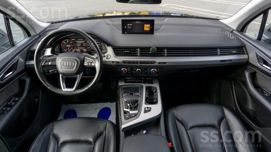 Melns Audi Q7 2018 Rīga, ar dzinēja tilpumu 3.00 L un nobraukumu 260 tūkst. km par 20490 €, foto 13 vietnē AUTOMOTO.COM.LV